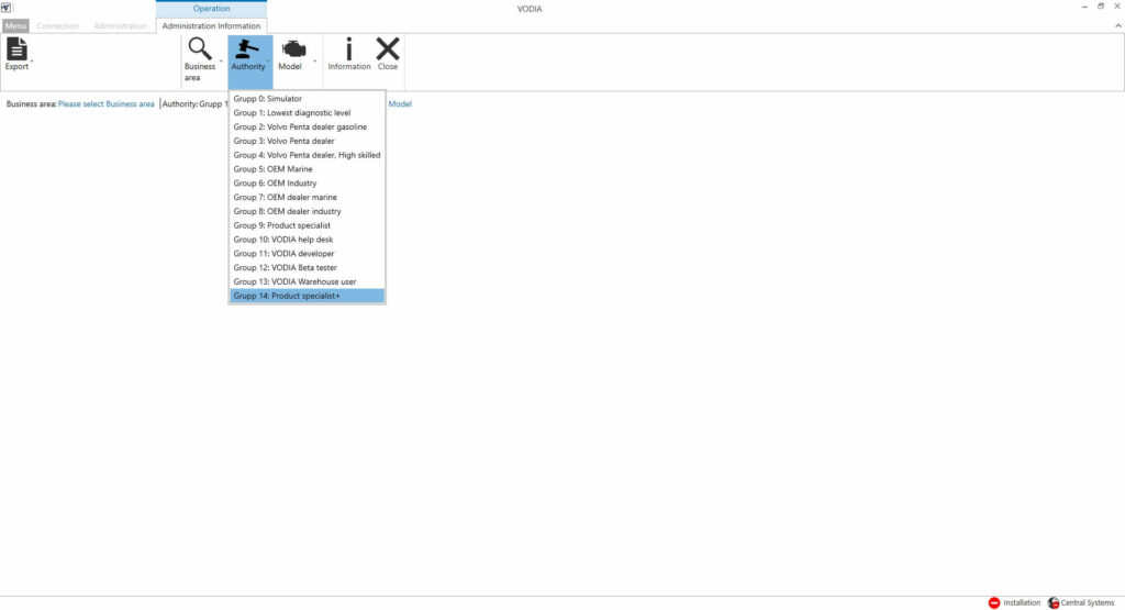 Volvo Vodia 5.2.50 (Volvo Penta Diagnostic Software) - Autotech Diesel