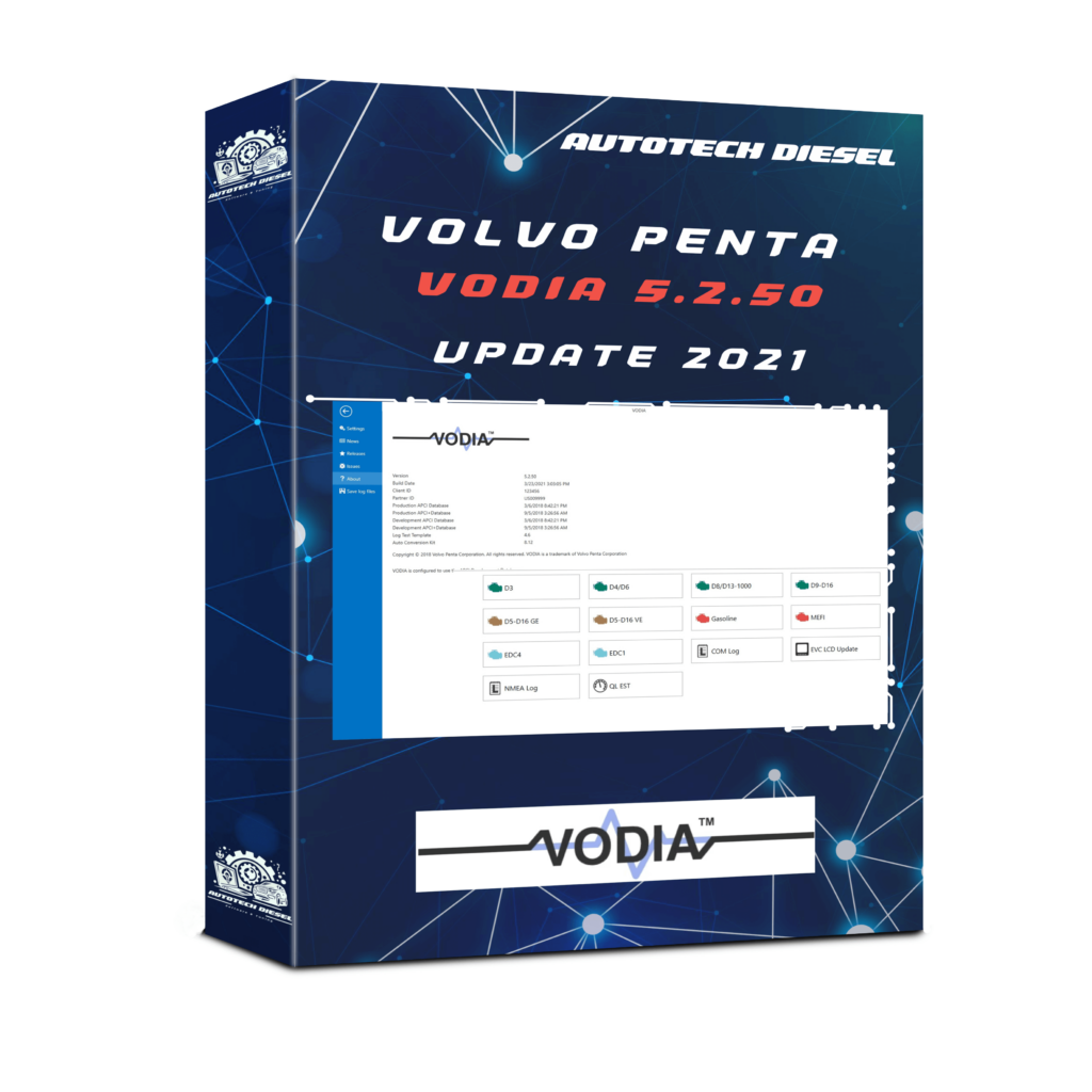 Volvo Vodia 5.2.50 (Volvo Penta Diagnostic Software) - Autotech Diesel