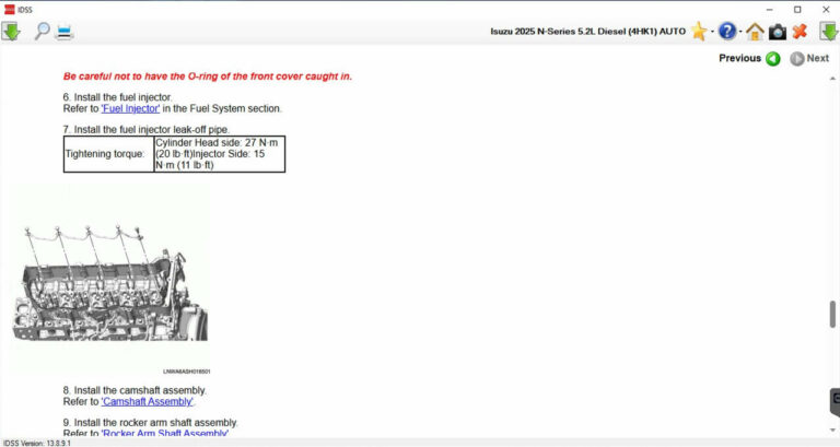 Isuzu US-IDSS 2025 – Full Diagnostic & ECU Programming Tool for North ...