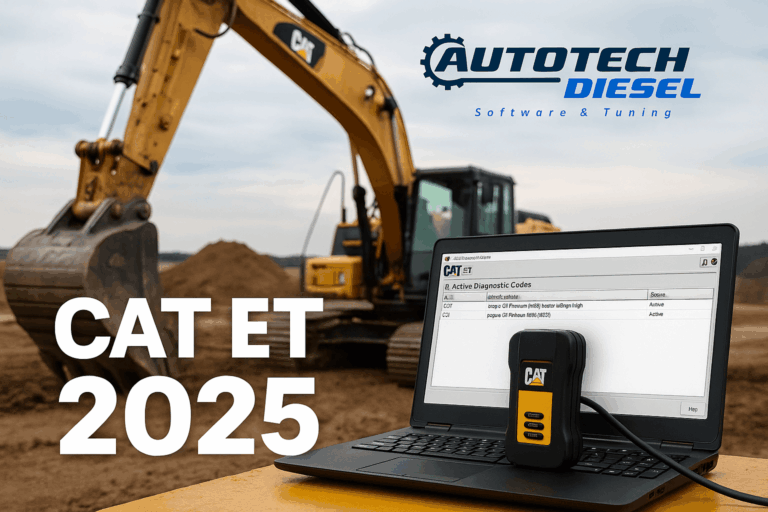 CAT ET 2025A – Caterpillar Diagnostic Software - Autotech Diesel