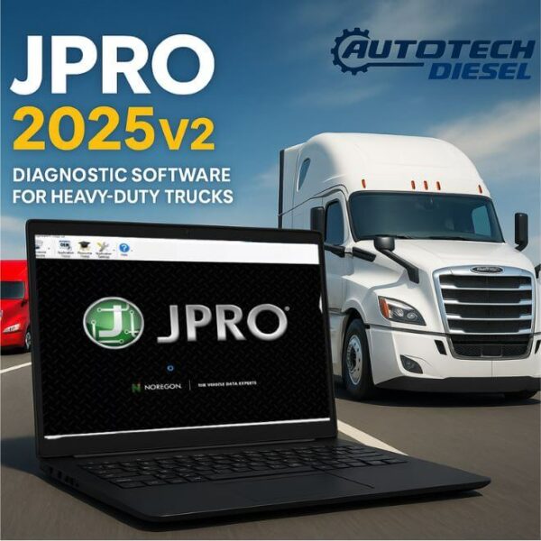 JPRO 2025v2 – The Ultimate All-in-One Diagnostic Software for Heavy-Duty Trucks - Autotech Diesel