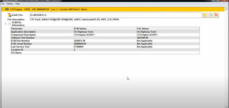 CAT FlashFile 10.2021 – Official Caterpillar ECM Calibration Database ...